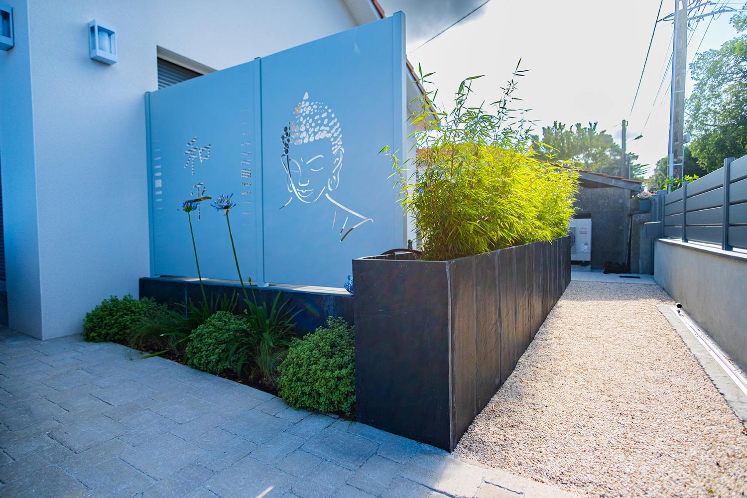 Barrières visuelles élégantes - Au Jardin des Rêves, 44210